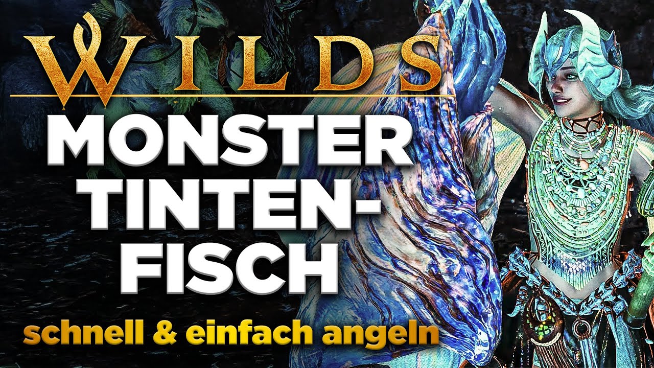 Monster Tintenfisch fangen | Monster Hunter Wilds Angel Tutorial - YouTube