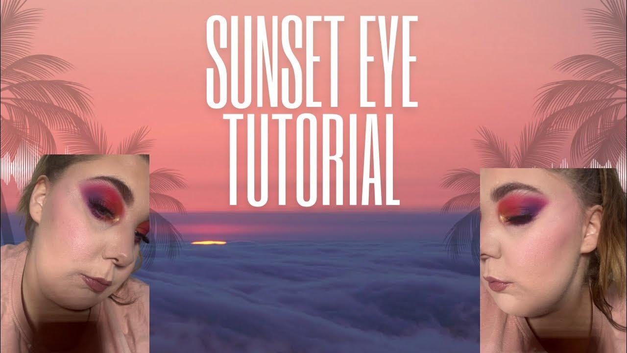 Sunset makeup tutorial - YouTube