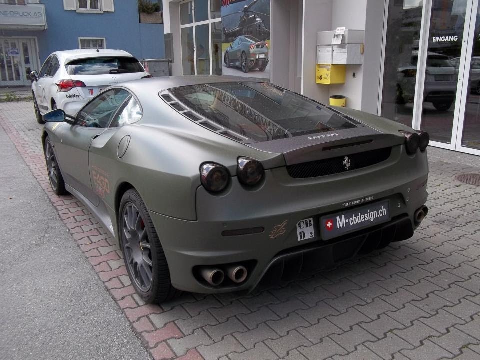 Green Ferrari F430