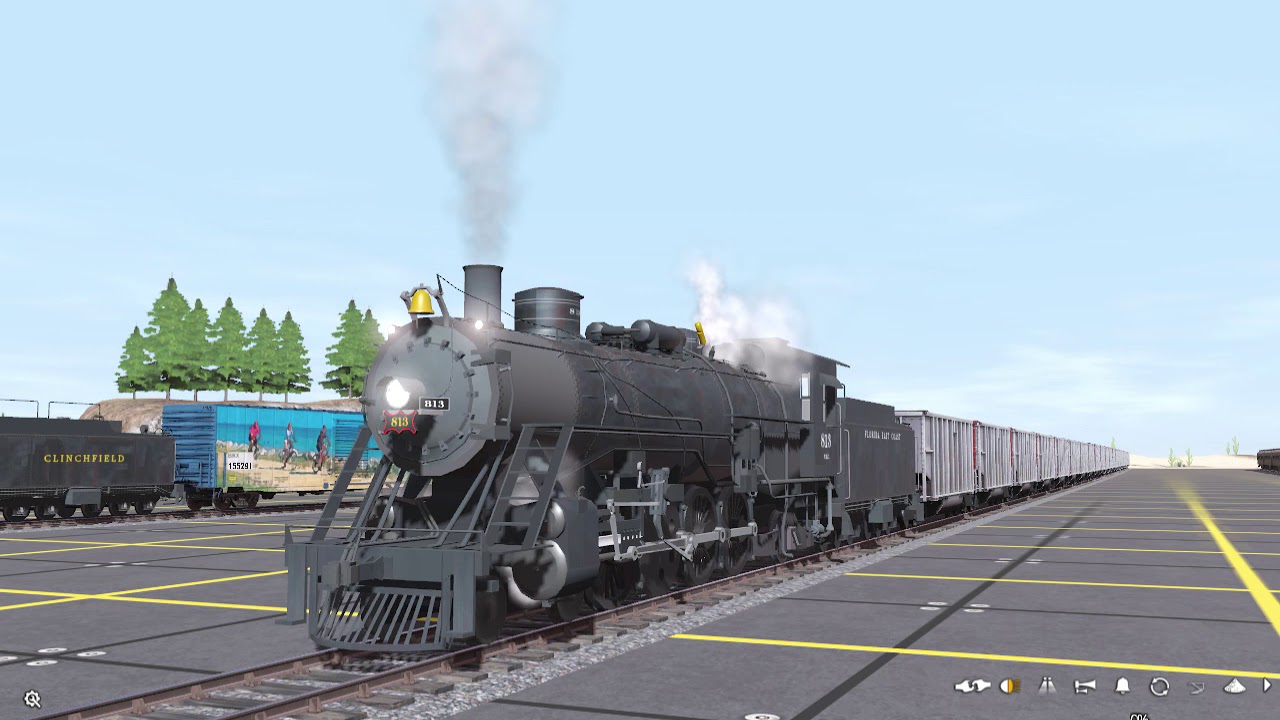 Trainz Railroad Simulator steam train collection - YouTube