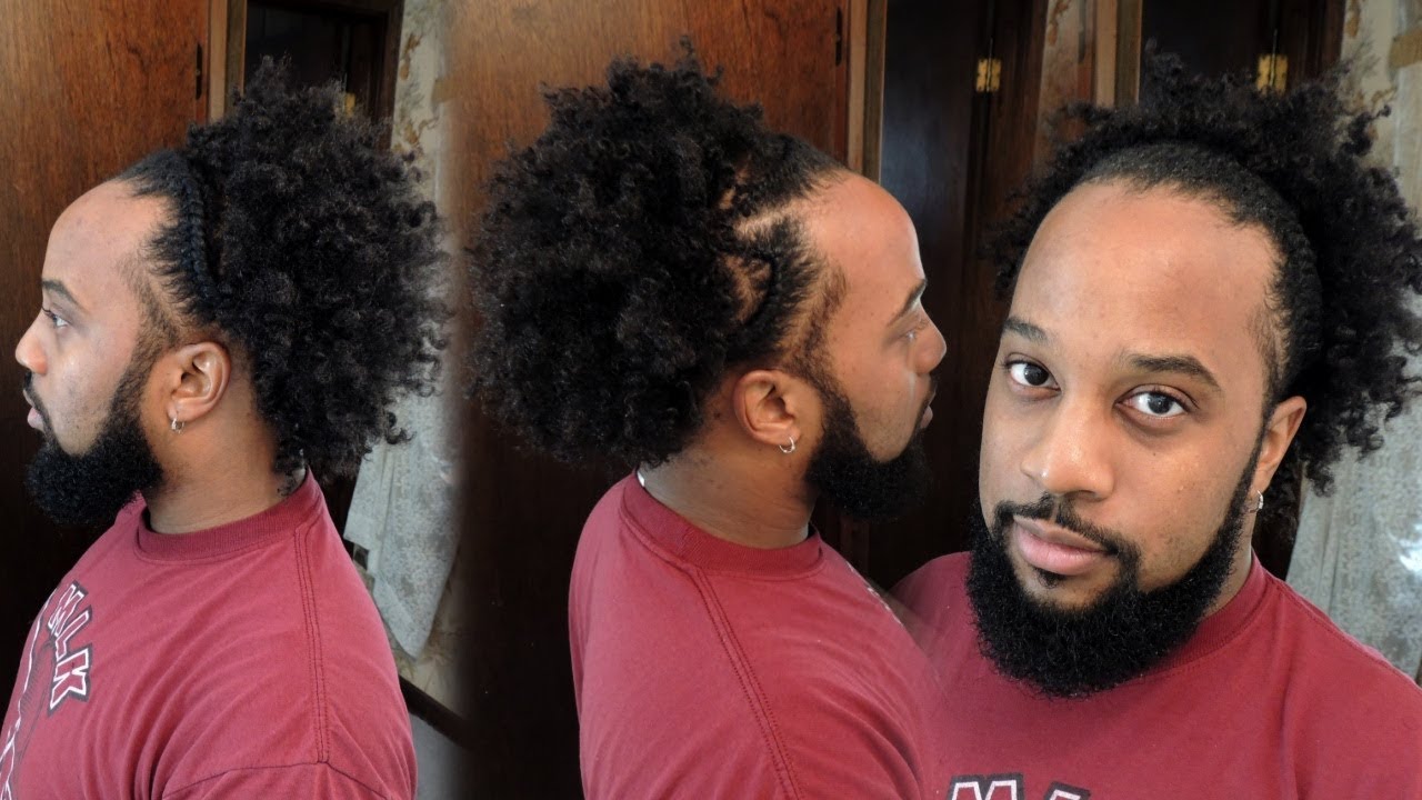 #630 - Side-Part Flat Flat Twist Headband Style Tutorial - YouTube