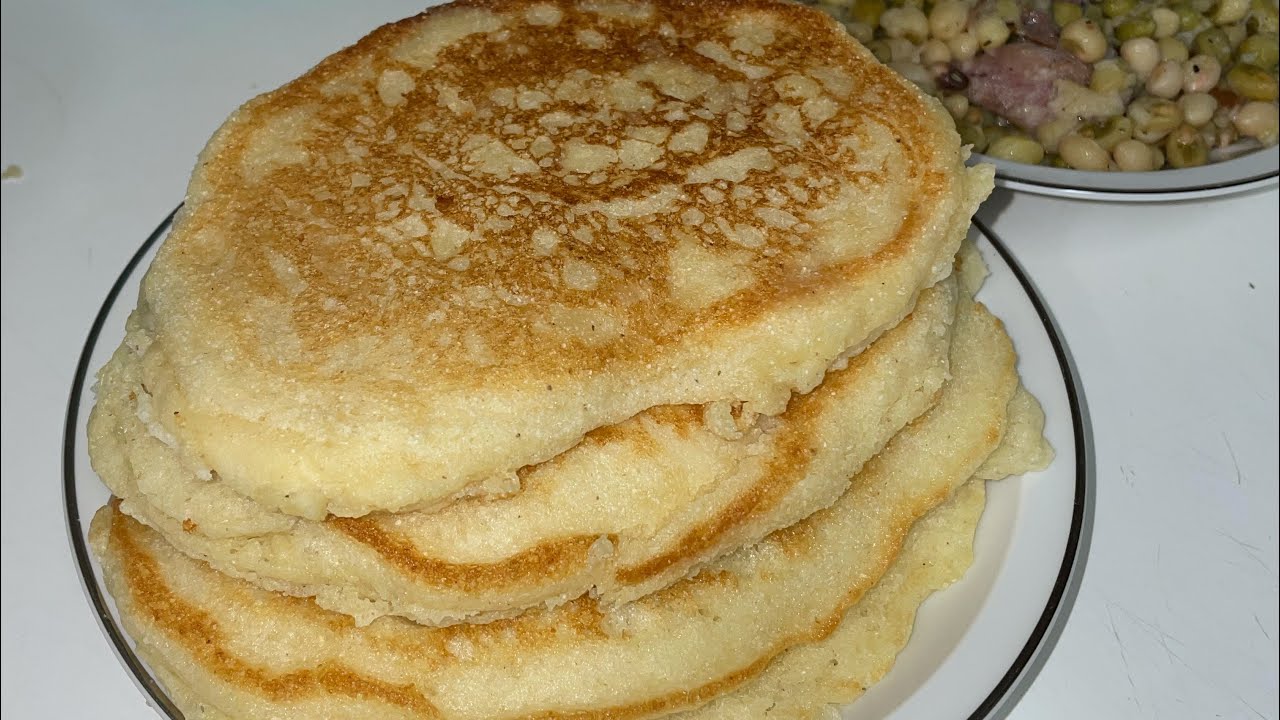 #Shorts: How to make #Hoe #cake bread. Quick and easy recipe. - YouTube