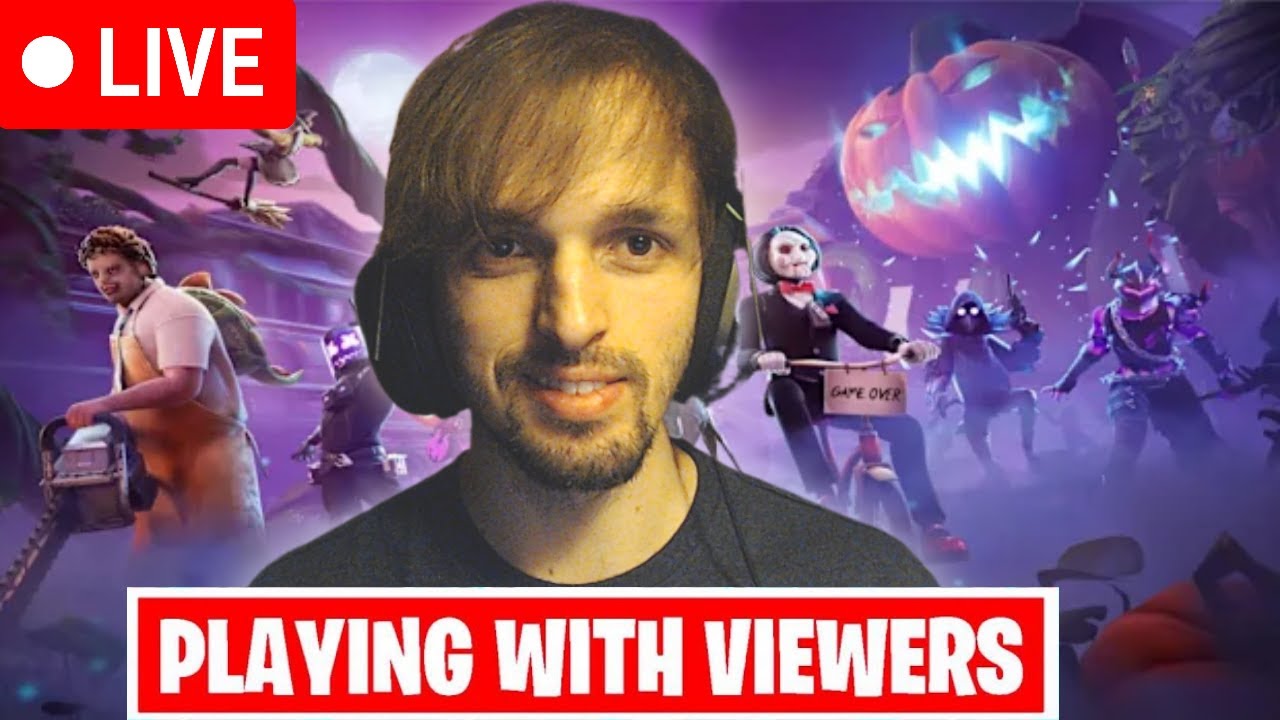 🔴Fortnite Live Chapter 5 Season 4 Playing Zero Builds Squads & Customs ...