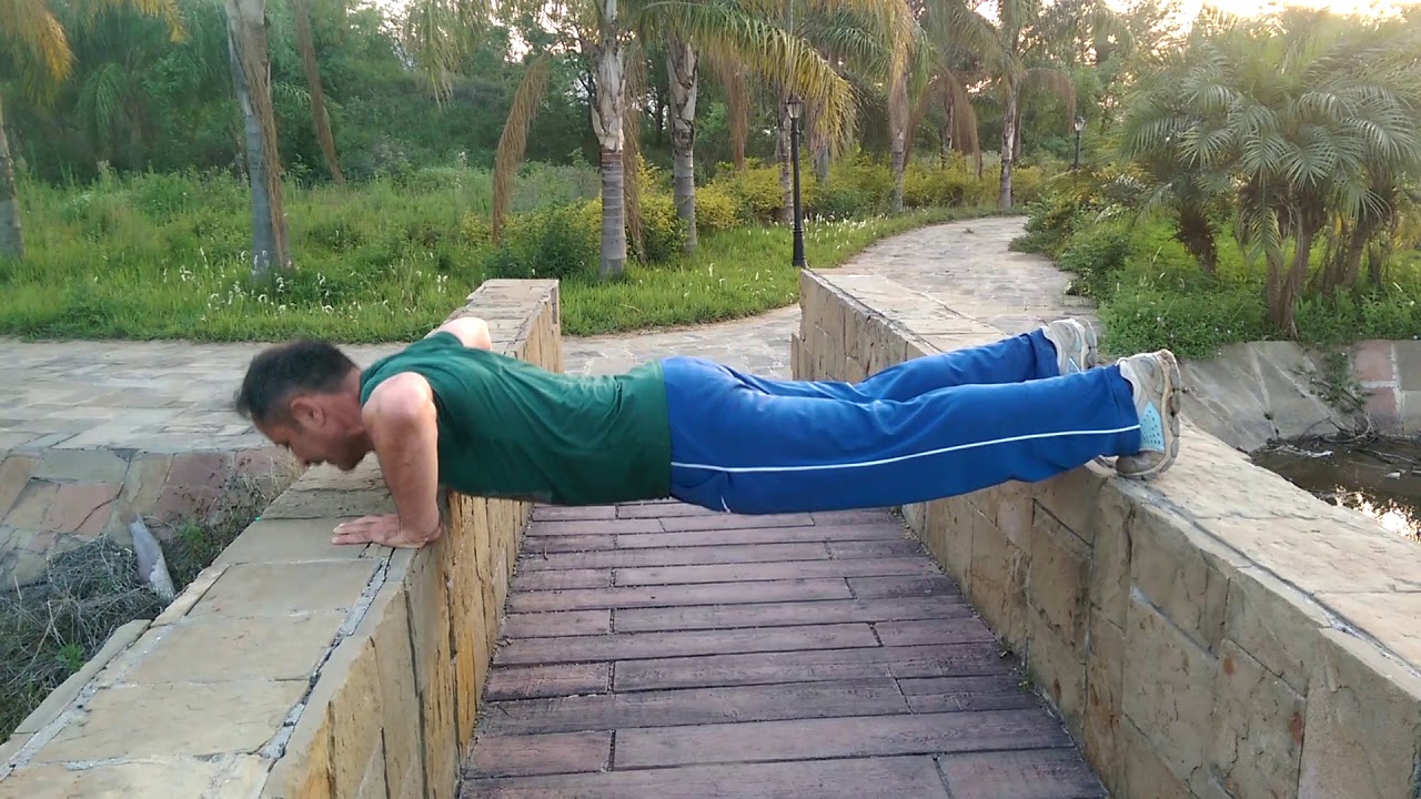 Green Shirt push ups Drill - YouTube