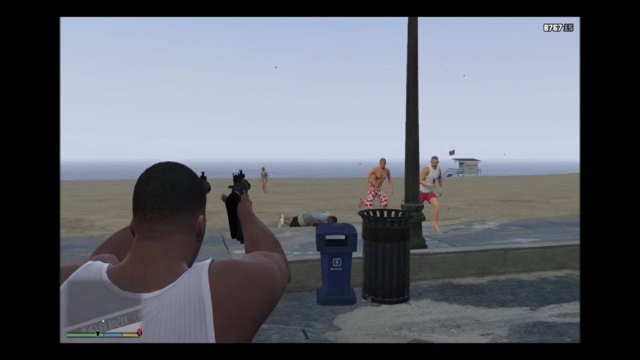 Dual Wielding Mod Showcase GTA V - YouTube