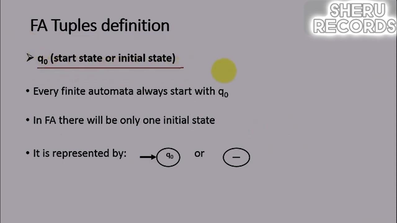 Lecture 9_ Finite Automata (FA) introduction - YouTube