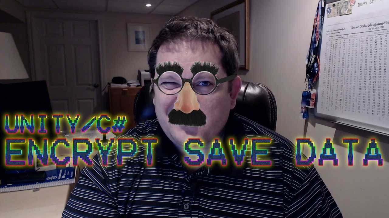 Encrypt Save Games in Unity with AES - YouTube