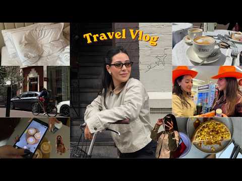 Amsterdam Vlog : 🇳🇱​✨​🧡​💃🏻​​ 🥘​  عطلة ماشي كيف تخايلنا ولكن دوزنا احسن وقيتة