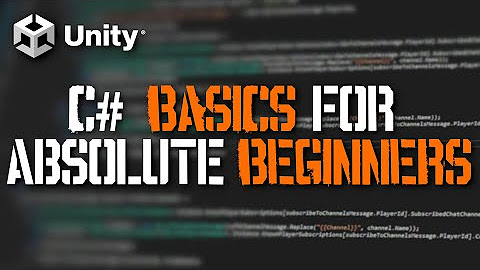 Unity Coding Basics - Start Here to Learn C# Programming with a Unity ...