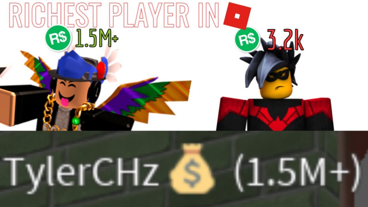 THE RICHEST PLAYER IN ROBLOX... - YouTube