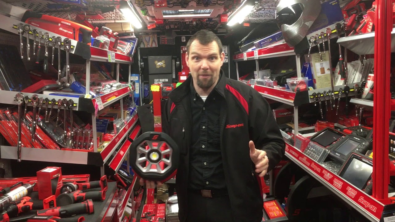 NICK THE TOOL: SNAP-ON 18V FLOOD LIGHT - YouTube