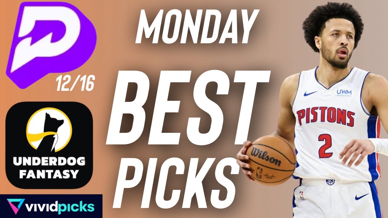 PrizePicks NBA Monday Best Player Props 12/16/24 | Best NBA Picks Today ...