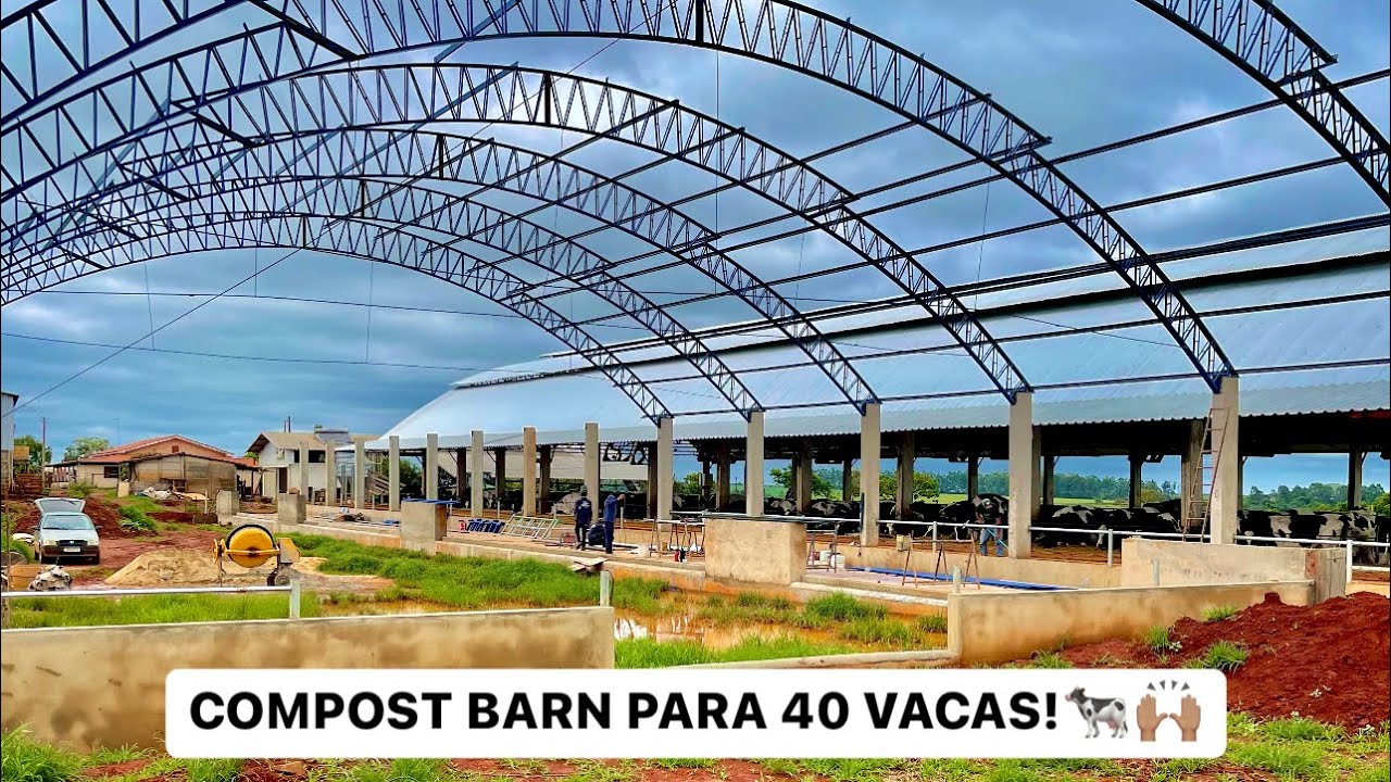 ATUALIZAÇÃO DA CONSTRUÇÃO DO COMPOST BARN! - YouTube