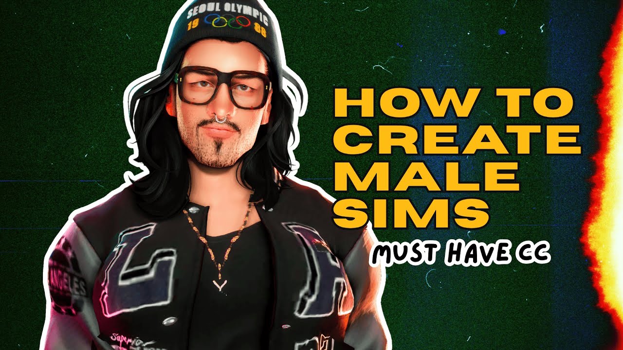 How I Create Male Sims (w/ CC Must Haves + Sim Download) | The Sims 4 ...