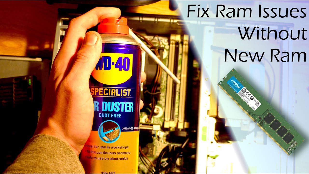 How to fix ram issues without buying new ram - YouTube