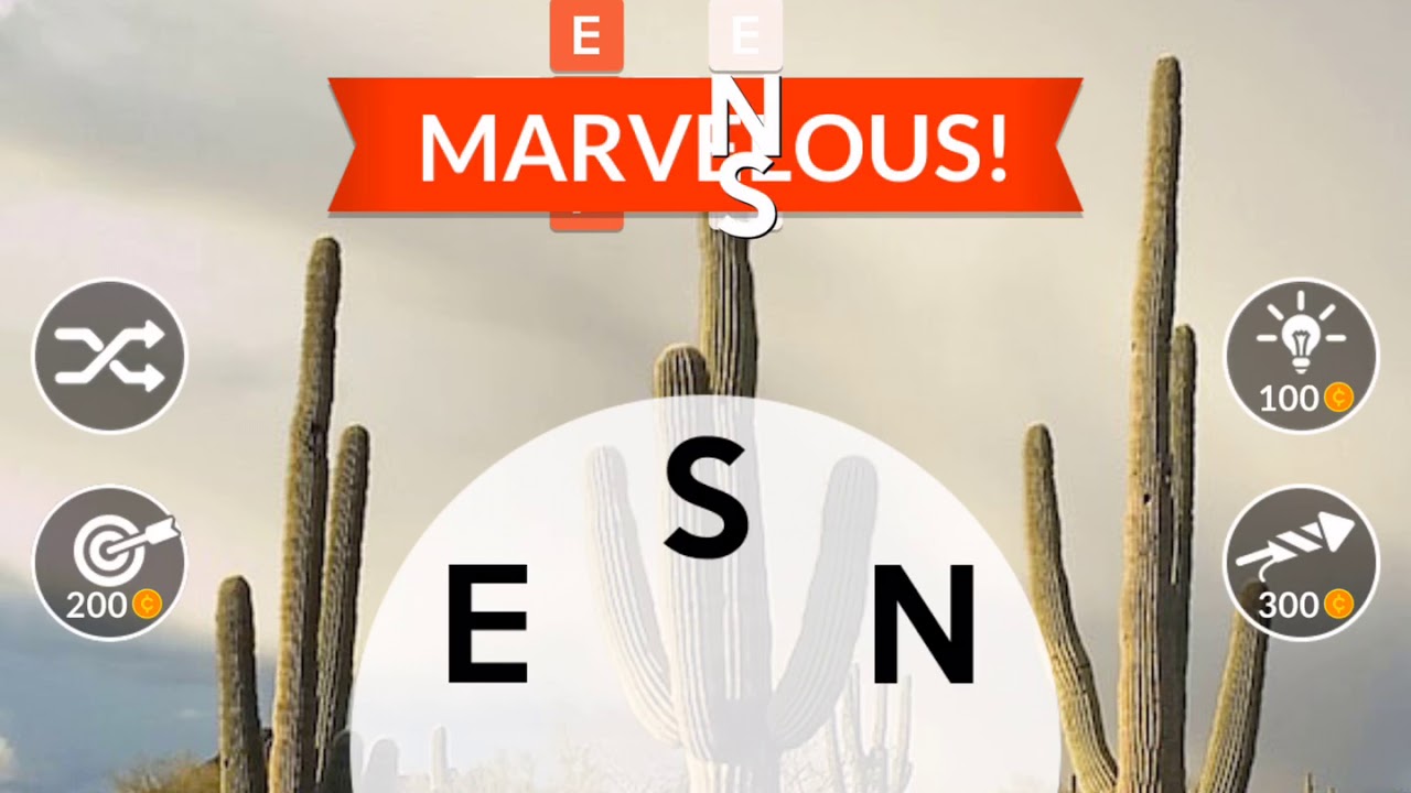 Wordscapes Level 1553 Answers - YouTube