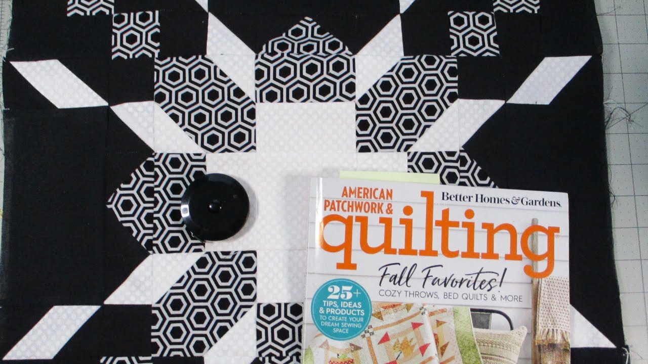 Sparklers Quilt Block Tutorial Pt 1 - YouTube
