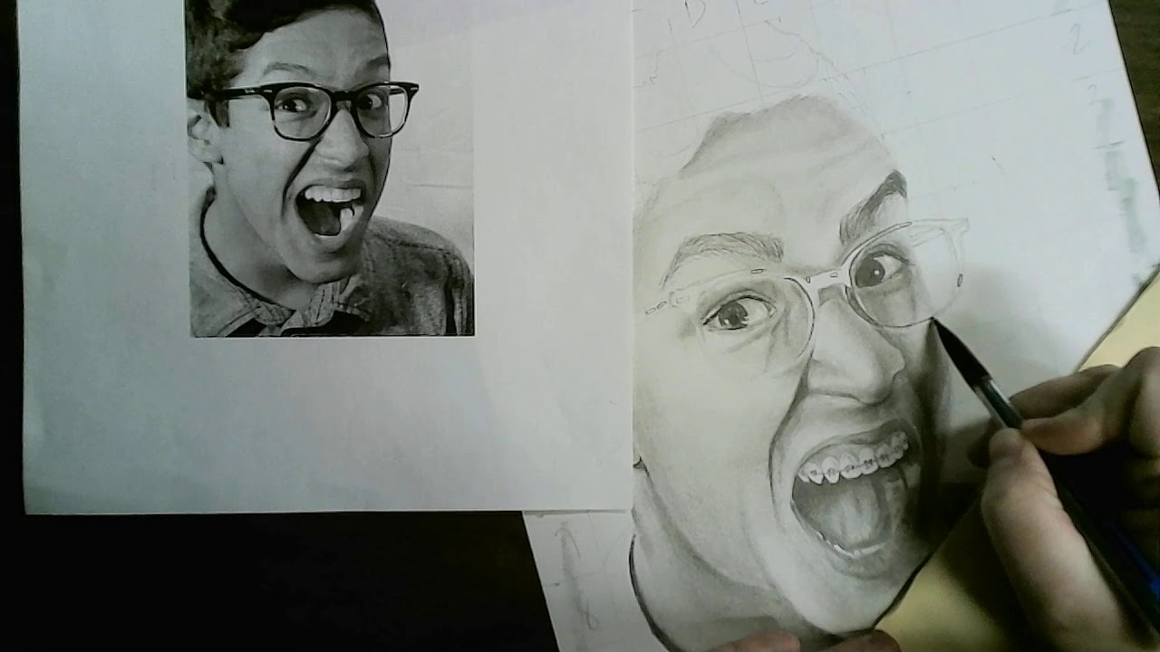 Shading Glasses with Graphite - YouTube