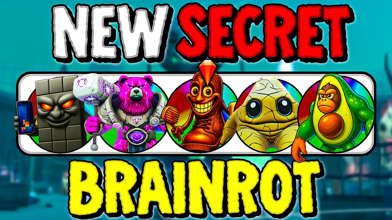 NOOB To PRO With ALL NEW SECRET BRAINROT In Brainrot Evolution Roblox ...