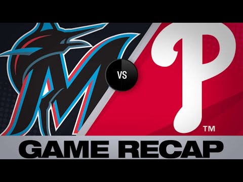 Phillies knock 12 runs, 13 hits to beat Marlins: 4/27/19