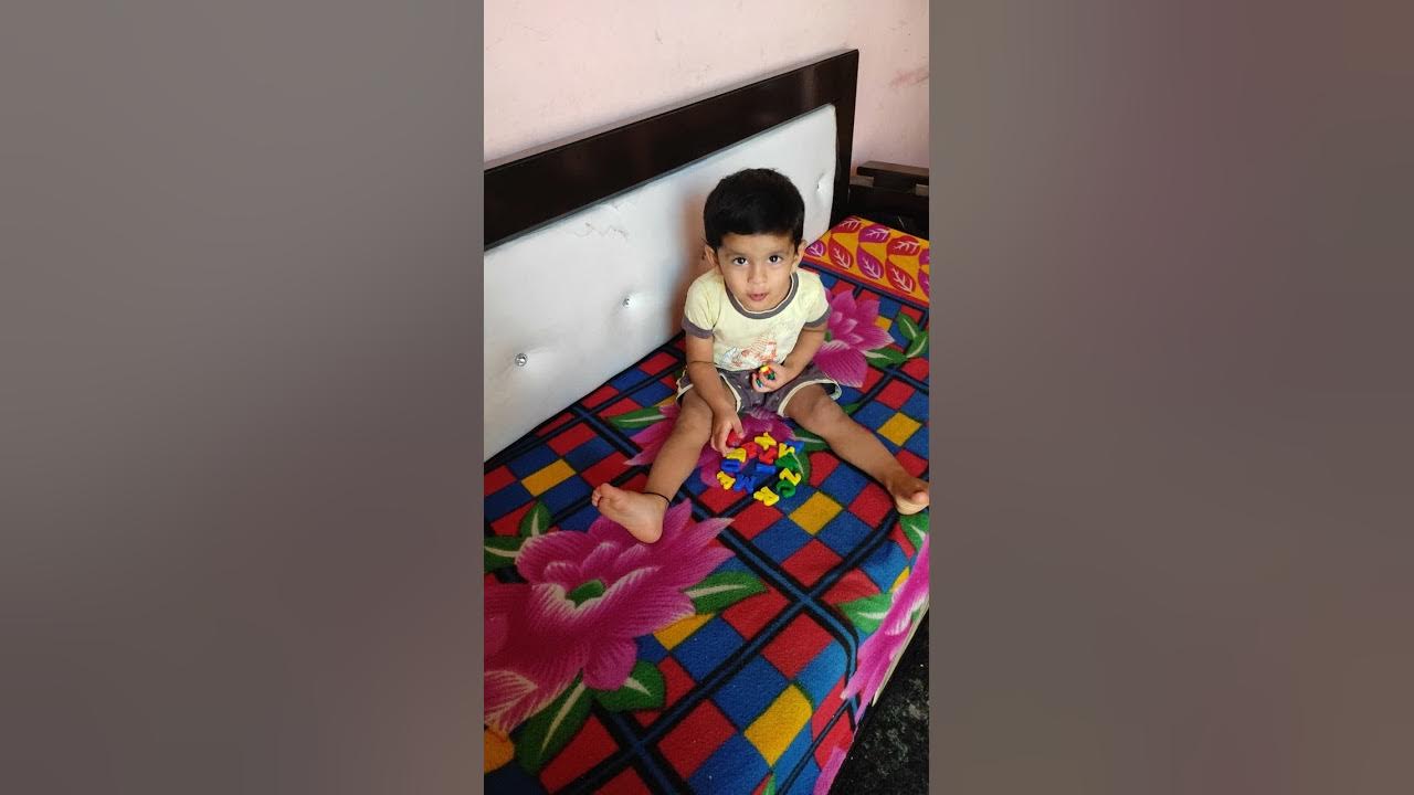 Two years baby identifying alphabets |Two years baby boy - YouTube