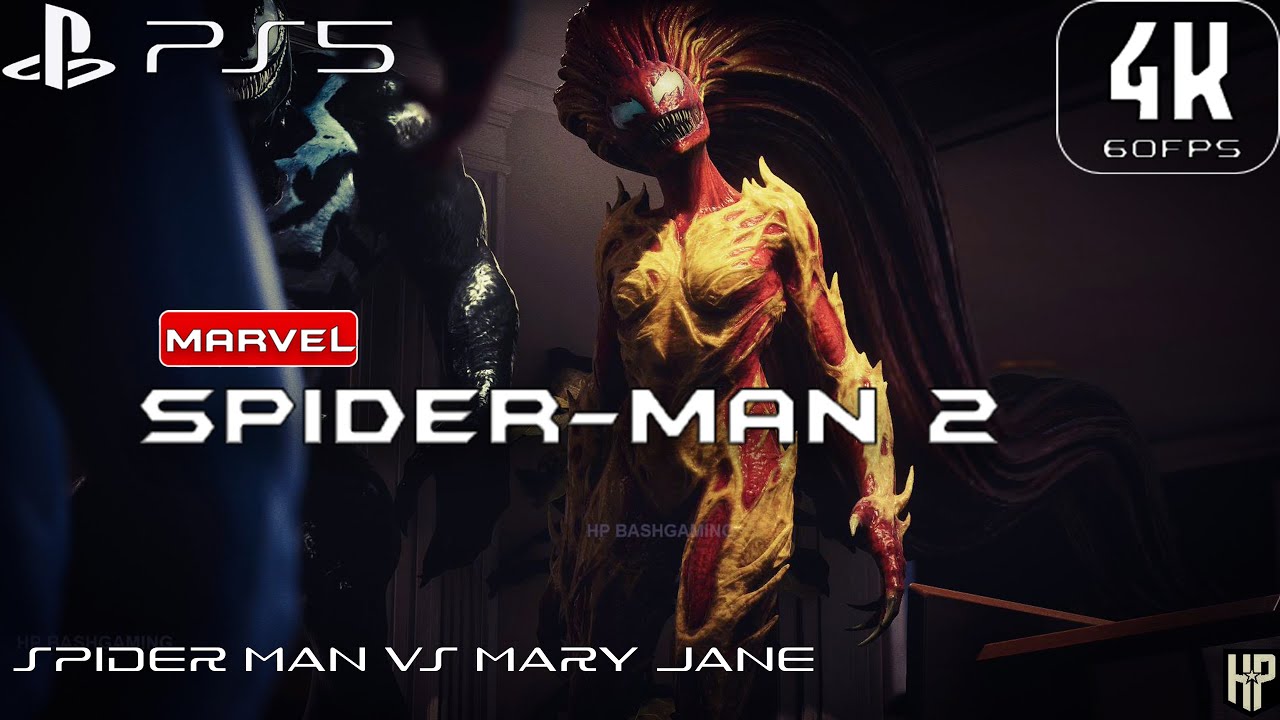Venom Mary Jane (MJ) Vs Spider-Man Scene PS5 4K | Marvel Spider-Man 2 ...