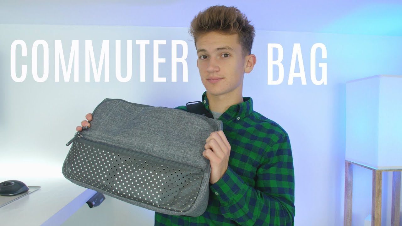 Awesome Commuter Bag for Students! (FINEDAYS Triangle Bag Review) - YouTube