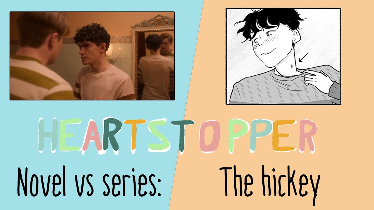 Hickey - Heartstopper season 2 - Comparing graphic novel and series ...