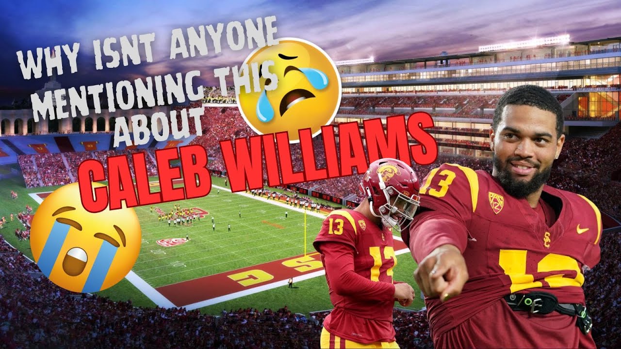 Does Caleb Williams Crying Hurt His Draft Stock??? - YouTube
