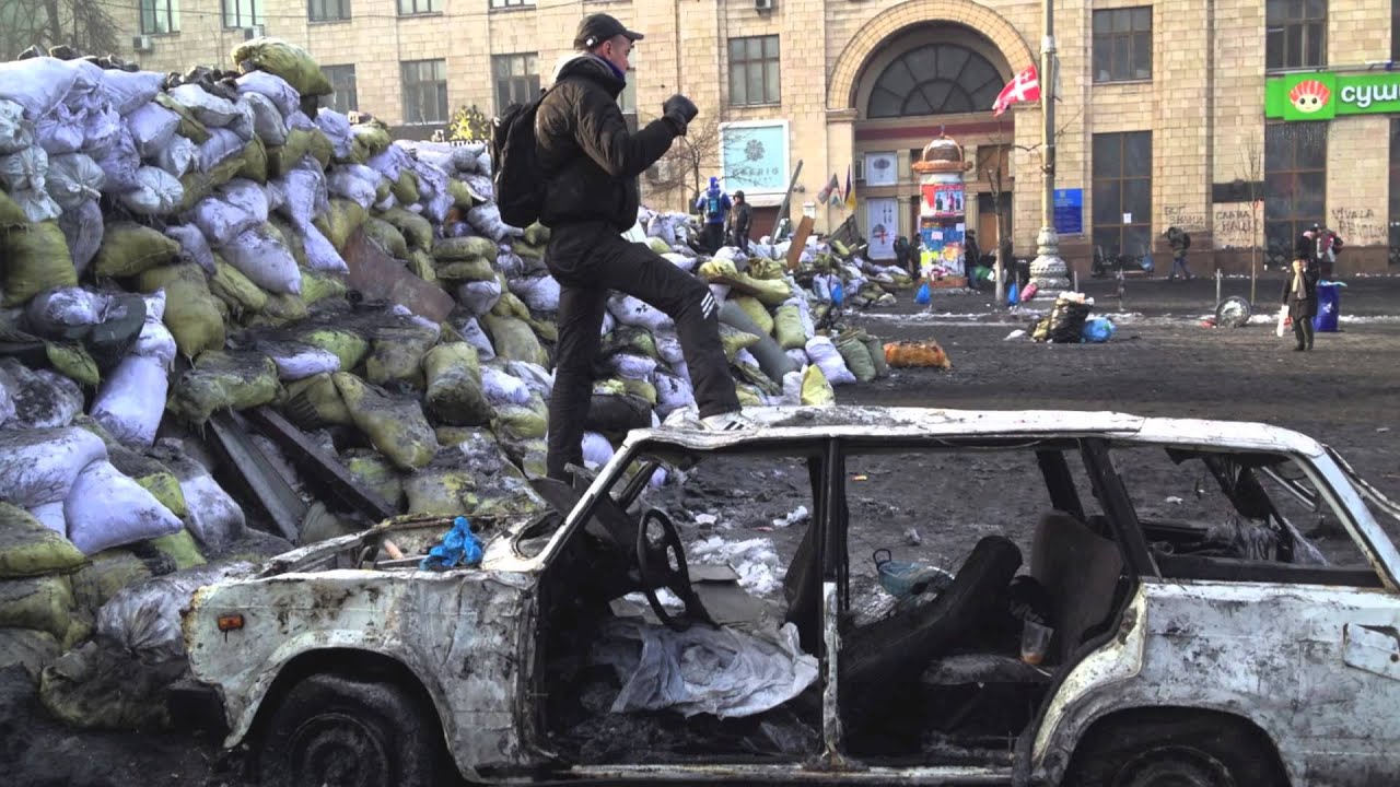 Protest Maidan square Kiev Ukraine 2014 - YouTube