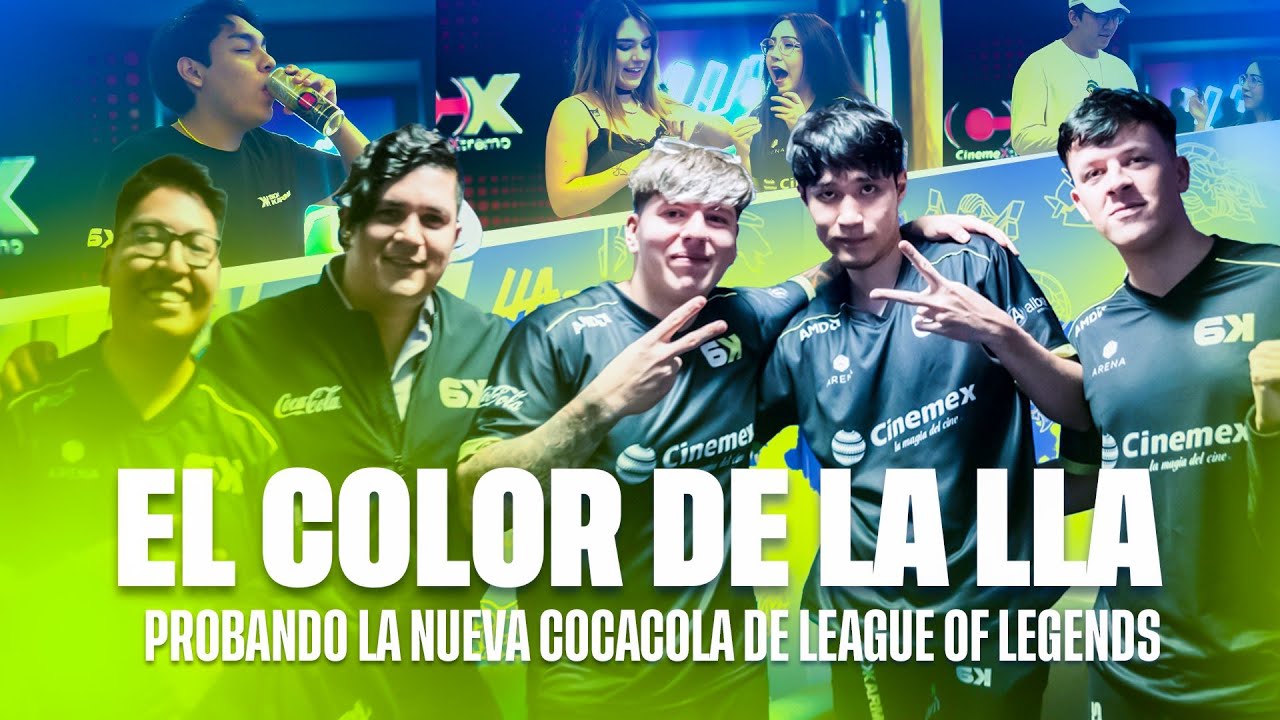 Probando la nueva Coca cola de Lolo // El color de la LLA - YouTube