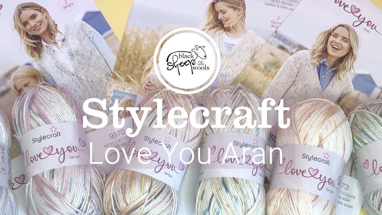 Stylecraft Love You Aran - Yarn Review - YouTube