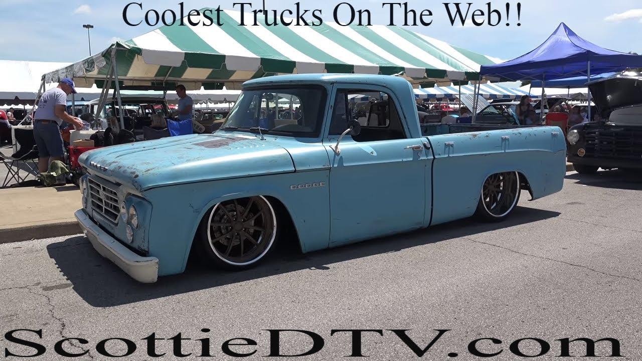 1962 Dodge D100 Sweptline "Resurrection" 2017 NSRA Street Rod Nationals ...