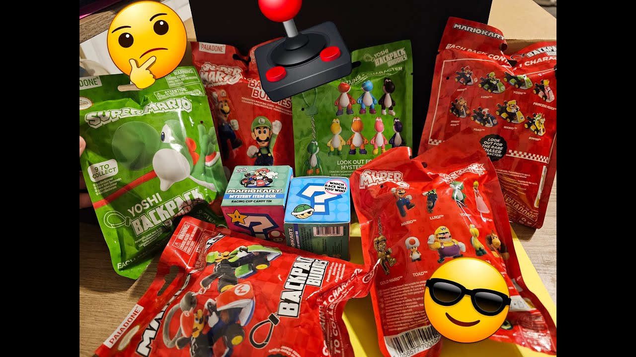 Super Mario And Mario Kart Gamer Blind Bag Surprise!!! - YouTube