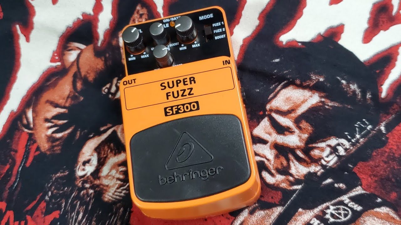 Metal to the Pedal!! Behringer SF300 Super Fuzz!! Ultimate Doom Fuzz in ...