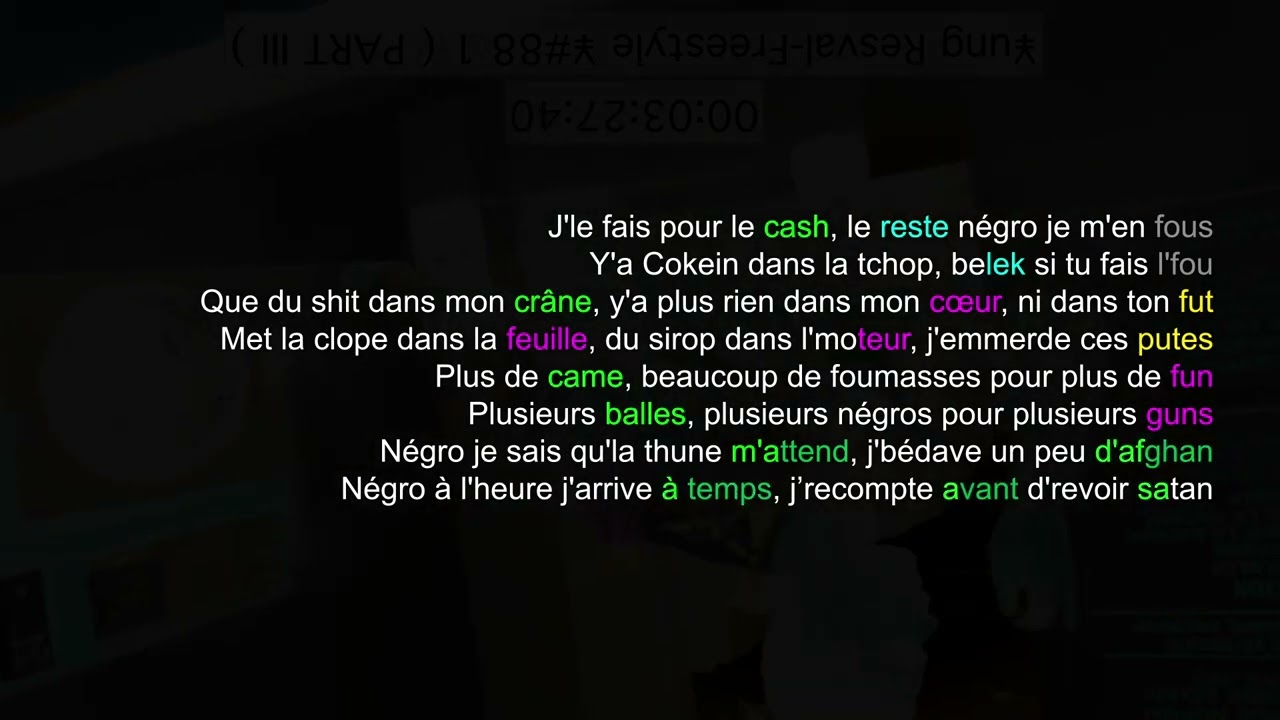 Schéma de rime | Luv Resval - ¥3 - YouTube