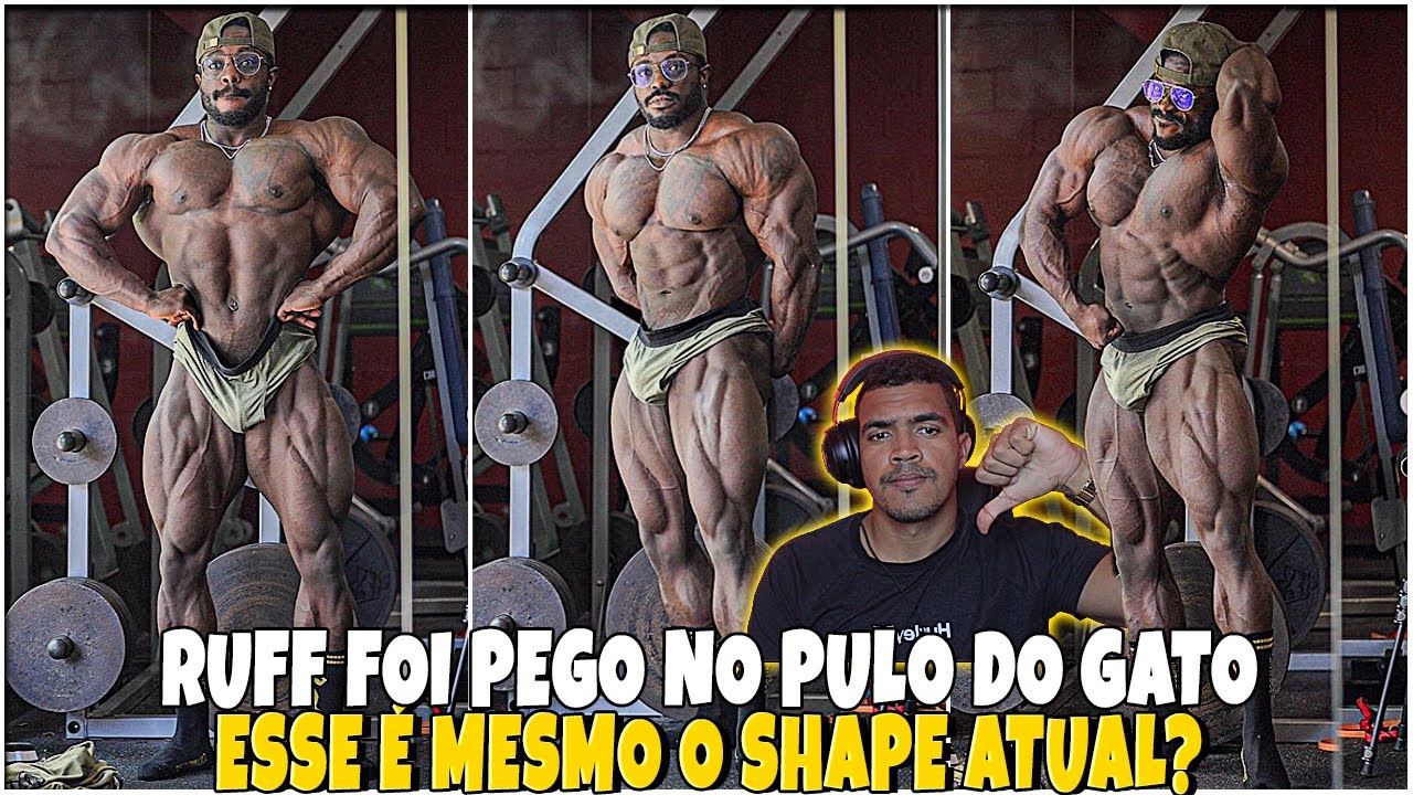 RUFF DIESEL MOSTRA SHAPE INSANO FALTANDO 9 SEMANAS PARA O OLYMPIA ...