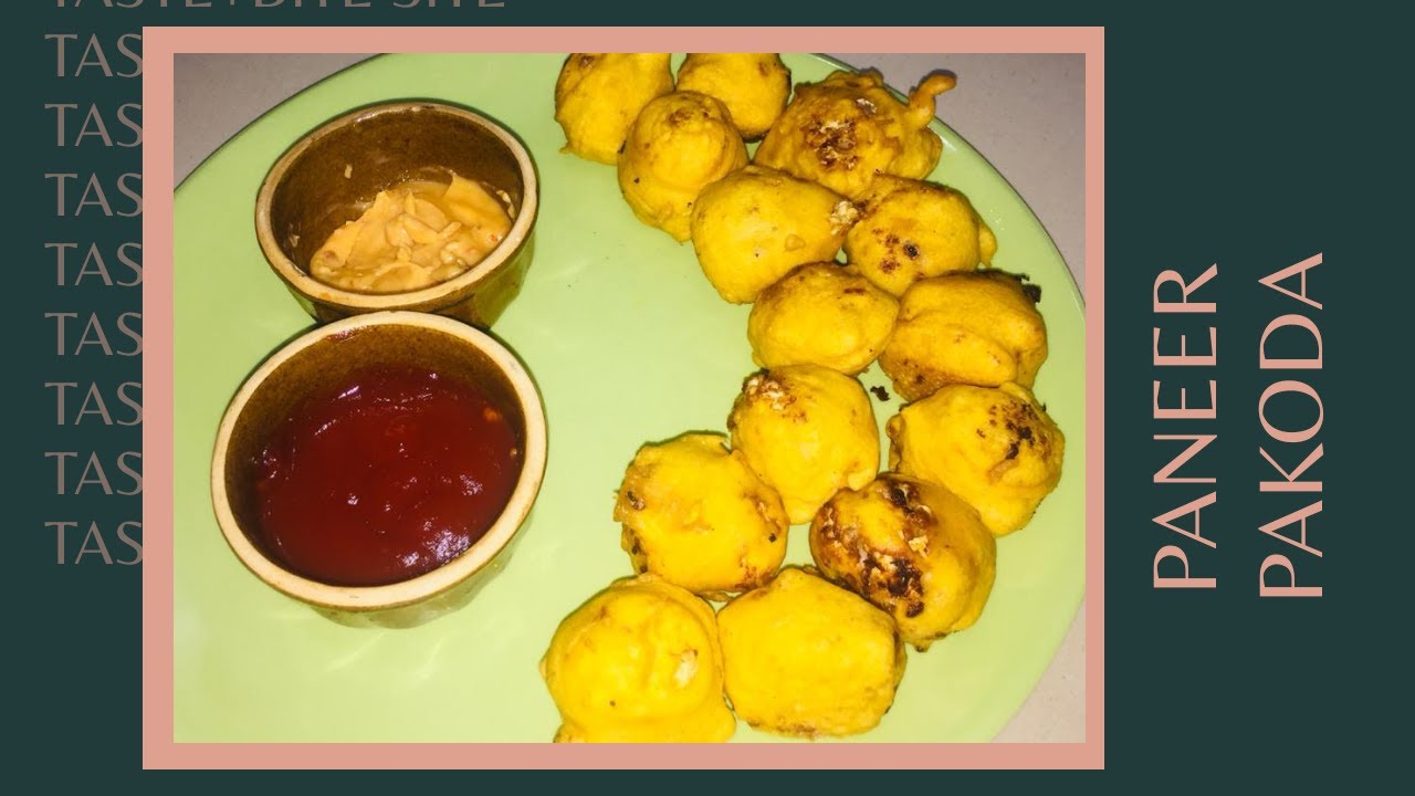 Paneer Pakode Recipe - YouTube
