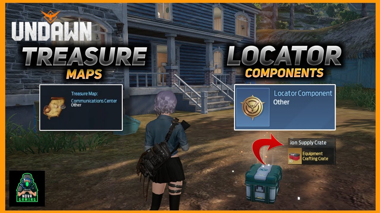 Undawn: Treasure Maps and Component Locator|| Nova Gaming - YouTube