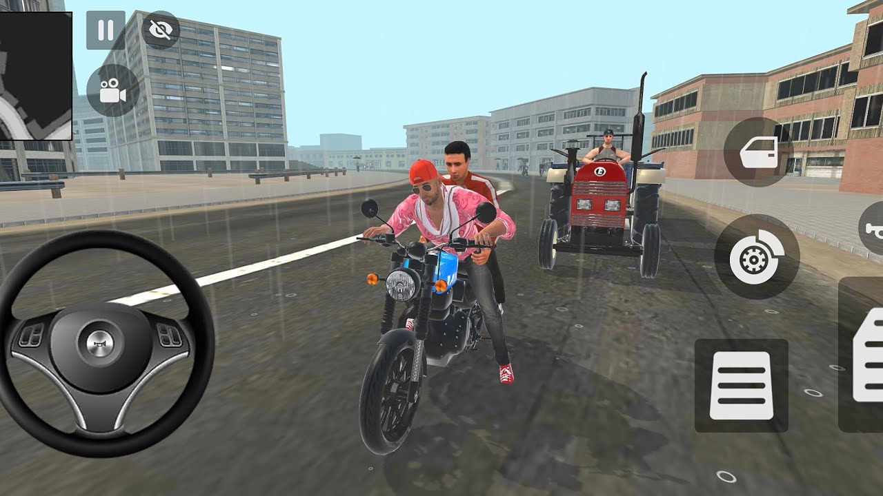 Franklin pulled a police car out of the water and drove a Kawasaki ...