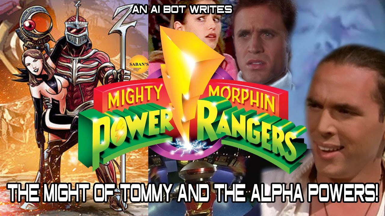 An AI Writes: An Episode Of Mighty Morphin' Power Rangers - YouTube