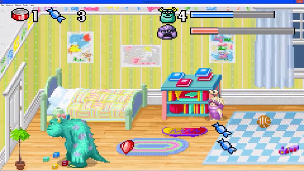 Monsters Inc. advance Gameplay boss Mr. waternoose - YouTube