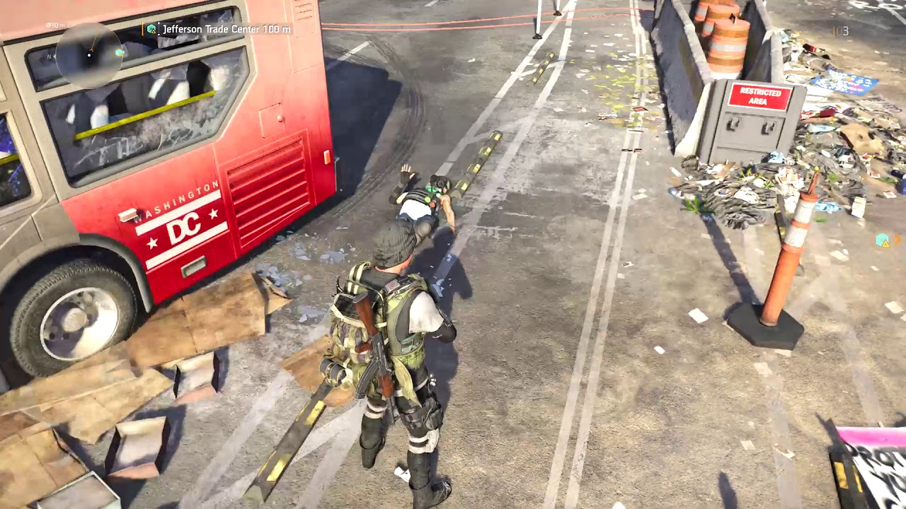 Tom Clancy's The Division 2 Liberate outpost and save civilian - YouTube