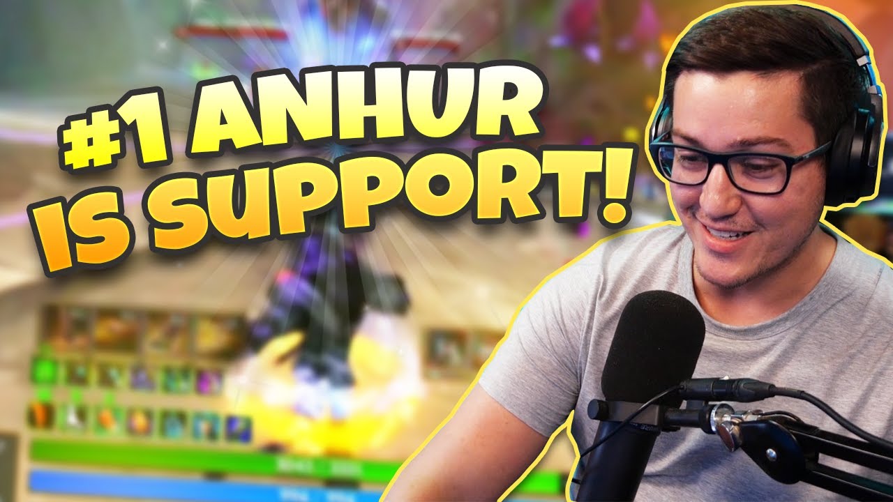 I WATCHED THE #1 ANHUR AND ITS A PRO PLAYING IT SUPPORT - YouTube