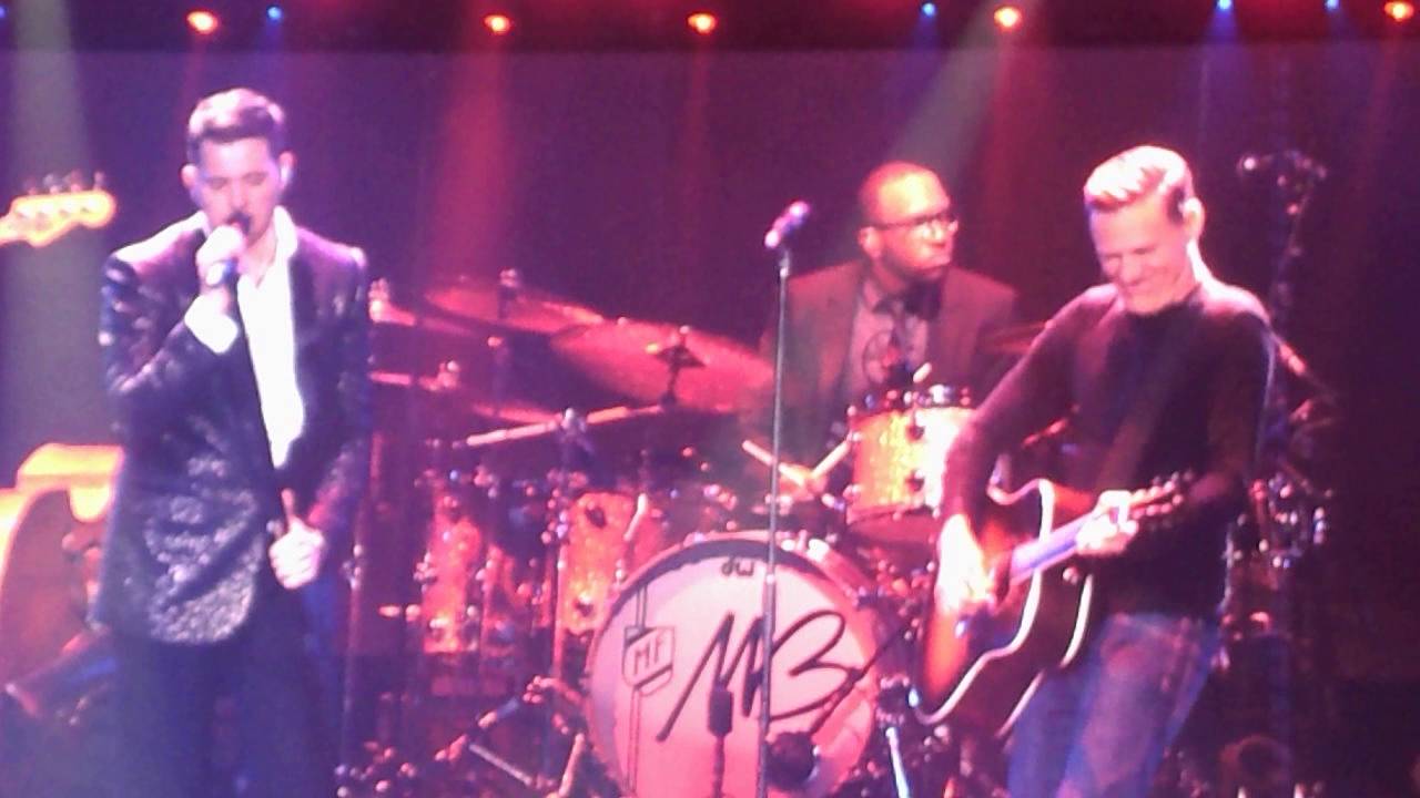 MIchael Buble & Bryan Adams - After All London O2 7th July 2013 - YouTube