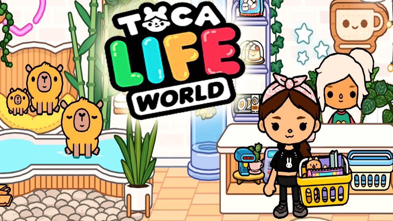 TOCA LIFE WORLD Магазин канцелярии создайте мир ТОКА БОКА # ...