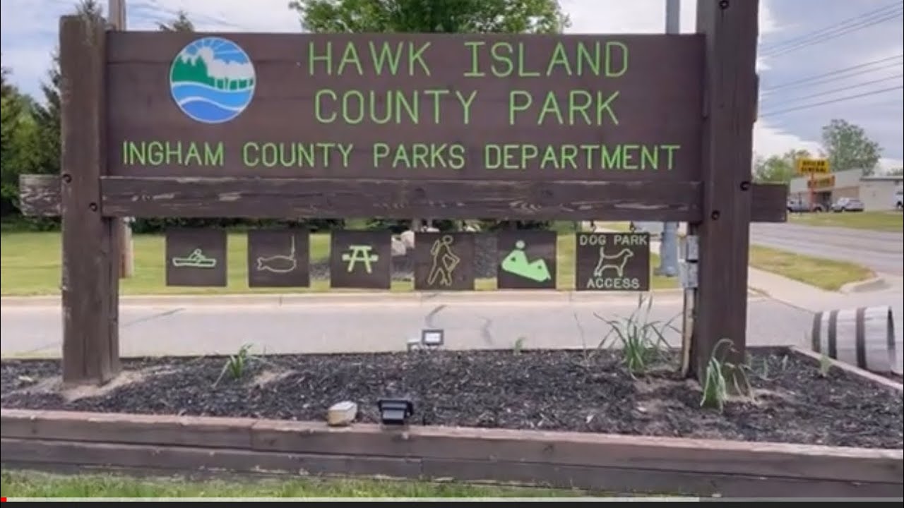 Hawk Island County Park Lansing Michigan Day Hike - YouTube