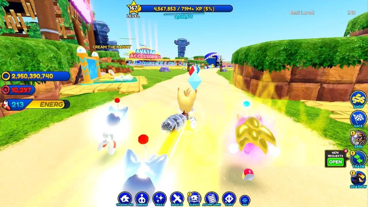 Sonic speed simulater ( nine ) - YouTube