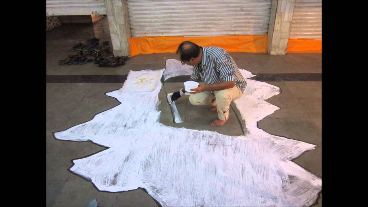 How to do 3D Street Art - YouTube