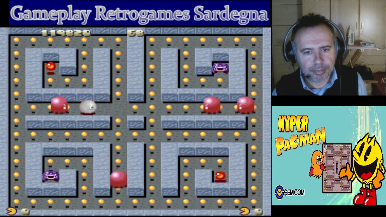 Gameplay - Hyper Pac-Man MAME ARCADE - YouTube